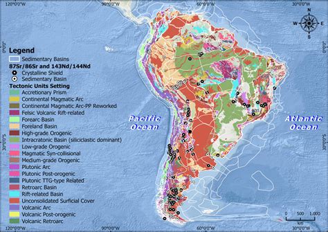Spatial Distribution Of Isotopic Sr And Nd Values Divided In Download Scientific Diagram
