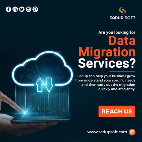 Sadup Softech On Linkedin Datamigration Data Cloud Cloudservices