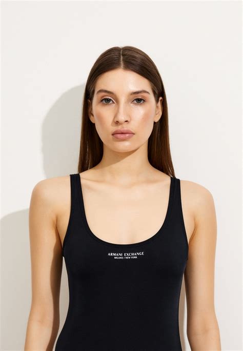 Купальник Armani Exchange, цвет: черный, RTLADH378501 — купить в ...
