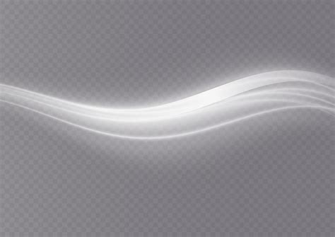 White Glowing Shiny Lines Effect Vector Background Luminous White