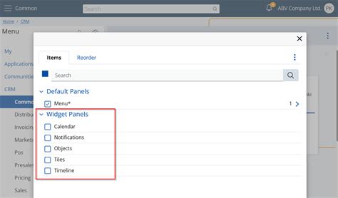 Overview ERP Net Web Client