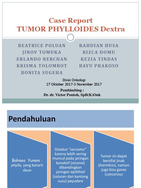 Tumor Phyllodes Pdf Sains And Matematika