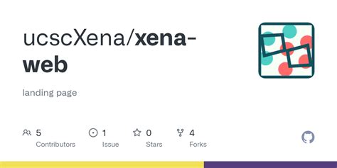 GitHub UcscXena Xena Web Landing Page