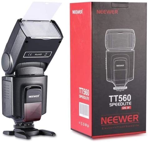 1517 Neewer Tt560 Flash Speedlite With 12 Color Filters And Hard