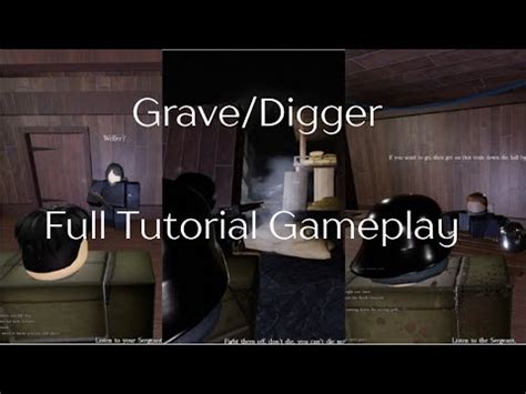 Roblox Grave Digger Tutorial Full Gameplay Youtube