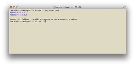 Console Aware Modules Zend Console Zend Framework Docs