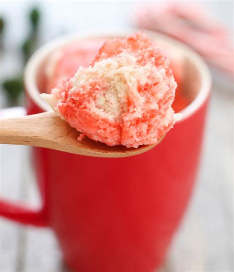 Peppermint Swirl Mug Cake Kirbies Cravings