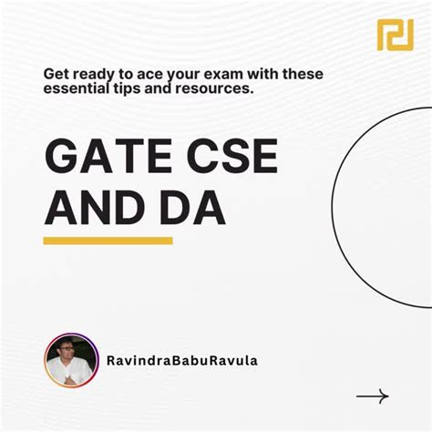 [video] ravindrababu ravula on linkedin gate tips cse da datascience