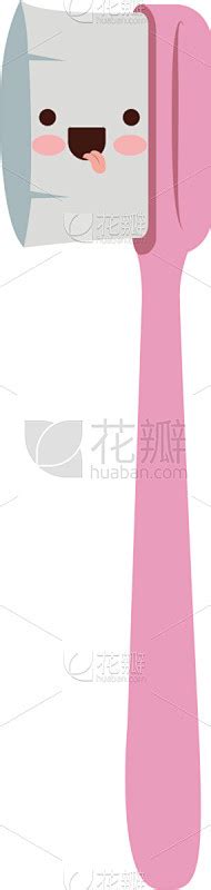 操作指南 牙刷 可爱 牙医 白色 早晨 健康保健 口腔卫生 图像 矢量