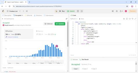 Ranjith Kumar B On Linkedin Python Codingchallenge Leetcode Problemsolving 50daysofcode
