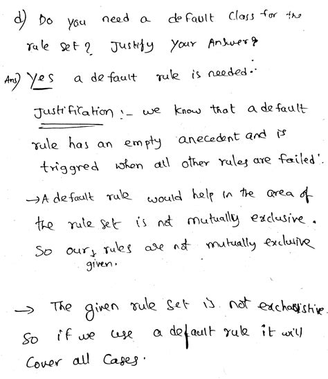 Solved Question Consider A Binary Classification Problem With The
