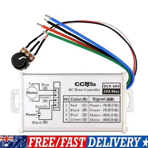 STEPLESS PWM DC Motor Driver Speed Controller DC 9 60V DC Motor Controller 15 39 PicClick AU