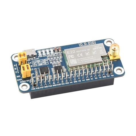 Waveshare Sx1268 Lora Hat For Raspberry Pi 433mhz Frequency Band Europe Asia Africa Robotshop