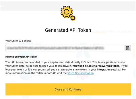 Stitch Import Api Quick Start Stitch Documentation