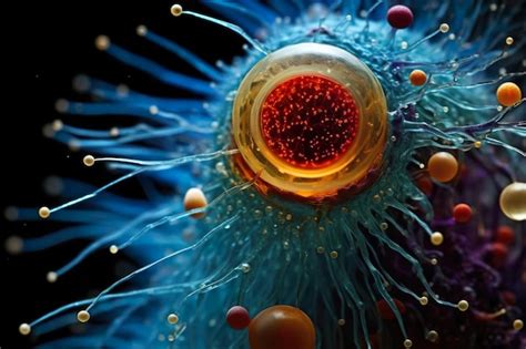 Premium Photo Microscopic Microorganism Photography Using Powerful
