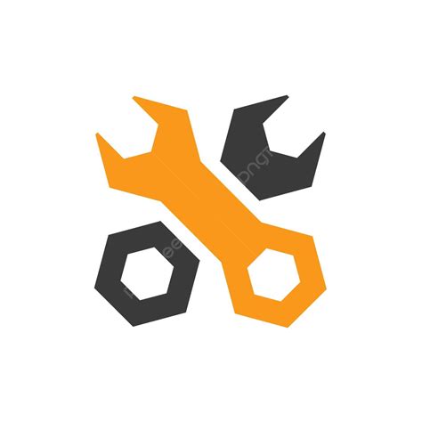Logo For Tech Support Spanner Gear Design Vector Spanner Gear Design Png And Vector With