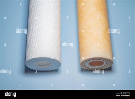 Water Filter Cartridges Universal Sediment Filter Comparison Between New And Used Filter Water
