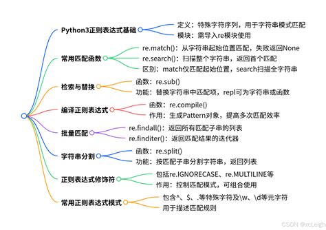 Python入门：python3 正则表达式全面学习教程python3学习 Csdn博客