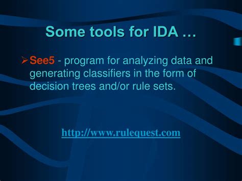 Ppt Intelligent Data Analysis Ida Powerpoint Presentation Free Download Id606798