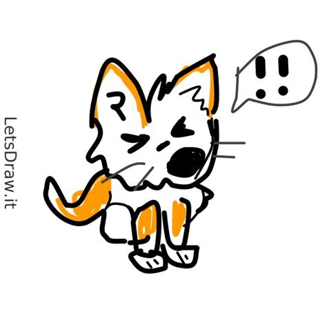 How To Draw Meow LetsDrawIt
