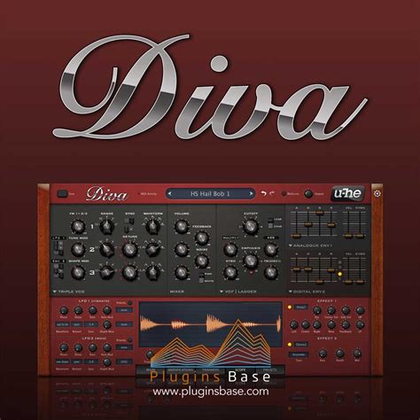 模拟合成器插件 U He Diva V1 4 5 [win Mac] 插件基地