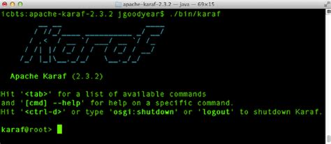 Installing Apache Karaf