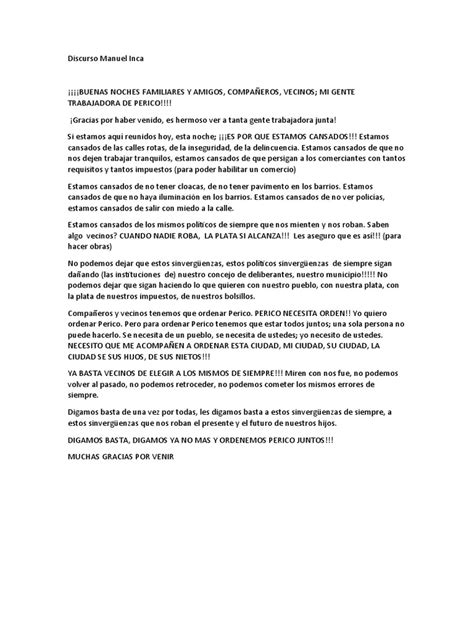 Discurso Politico Pdf