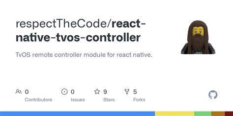 Github Respectthecodereact Native Tvos Controller Tvos Remote Controller Module For React