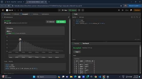 my solution for sql challenge sujal chouriya posted on the topic linkedin