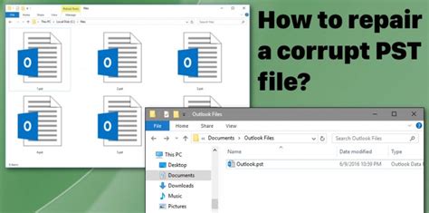 Repair Corrupt Pst File In Outlook 2021 2019 2016 2013 Solved
