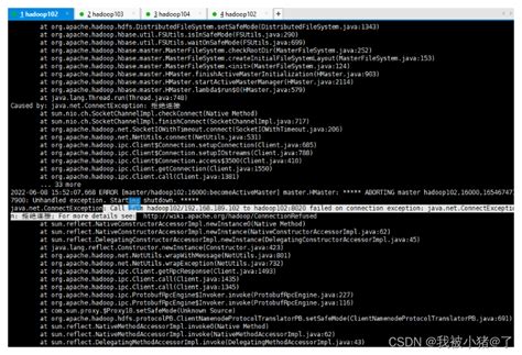 【hbase篇】浏览器访问 hbase web端页面被拒绝连接 hbase的web界面无法访问 csdn博客