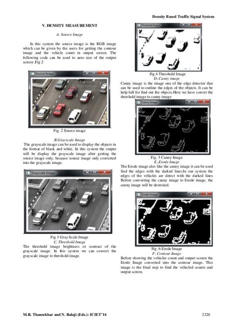 density based traffic signal system