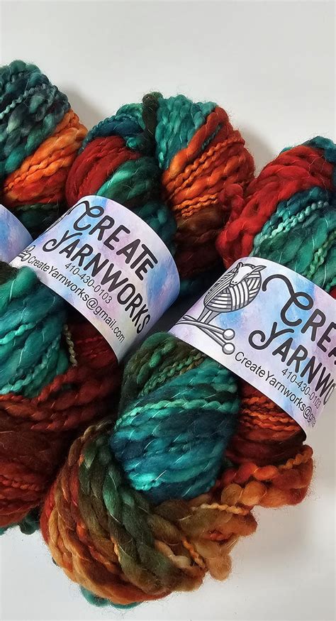 Tortoise Shell In Thick N Thin 100 Superwash Merino Bulky Yarn