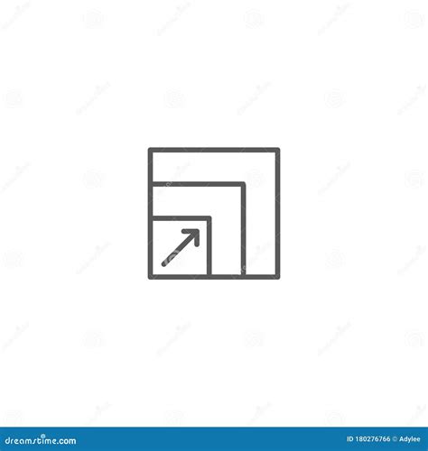 Scalability Vector Icon Symbol Sign Isolated On White Background CartoonDealer Com 180276766