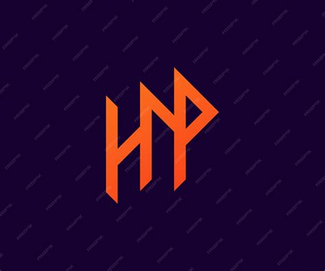 Premium Vector Hnp Latter Logo Template Vector Abstract Monogram
