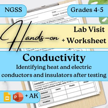 Investigating The Conductivity Of Materials Hands On Lab Session Missty