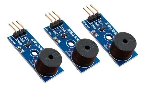 3x Modulo Buzzer Buzina Passivo 5v Para Arduino Parcelamento Sem Juros