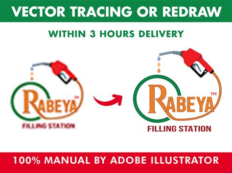 Vector Tracing Redraw Vectorize Logo Convert Image To Vector Upwork