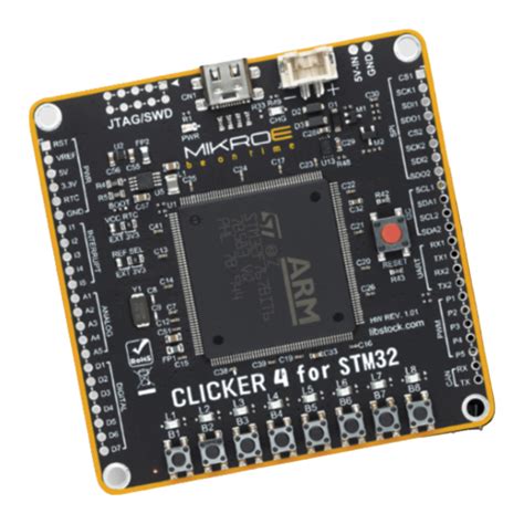 Mikroe Clicker 4 For Stm32 User Manual Pdf Download Manualslib