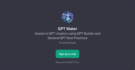 Gpt Maker Gpt Creation Guide Taaft