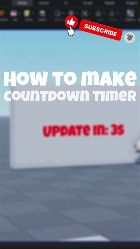 Create A Countdown Timer In Roblox Studio Tiktok