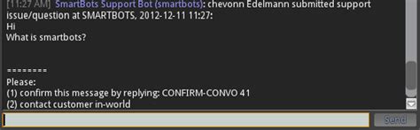 Alive Support Bot Smartbots Documentation Second Life Bot Hosting