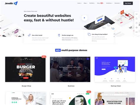 10 beautiful multipurpose html website templates with multiple demos