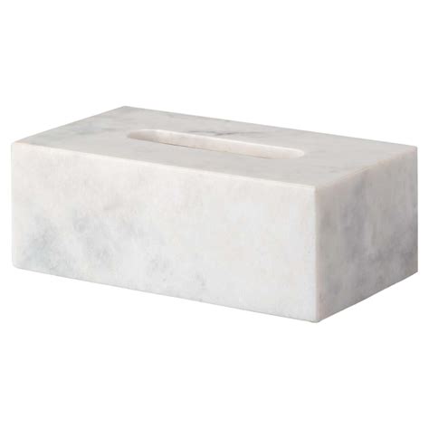 White Marble Rectangular Tissue Box For Sale At 1stdibs