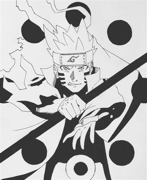 Naruto Nine Tail Chakra Mode From Naruto Shippūden Rnaruto