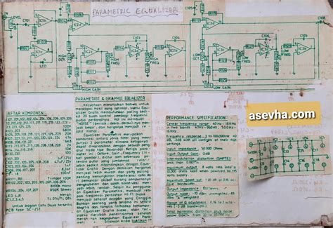 Skema Parametric Equalizer Dan Fungsinya By Ronica Sc 257 Tutorial Elektronika And Hoby