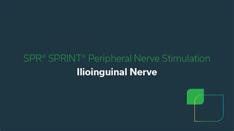 Ilioinguinal Nerve Spr