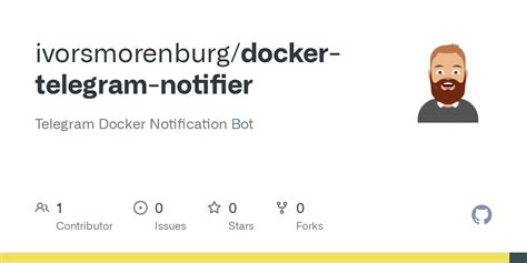 Github Ivorsmorenburg Docker Telegram Notifier Telegram Docker Notification Bot