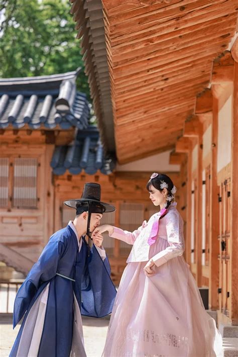 景福宫韩服约拍来拍一组甜蜜情侣照吧 小红书 花瓣网