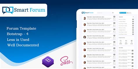 Forum Html Website Template By Smarteye Codester
